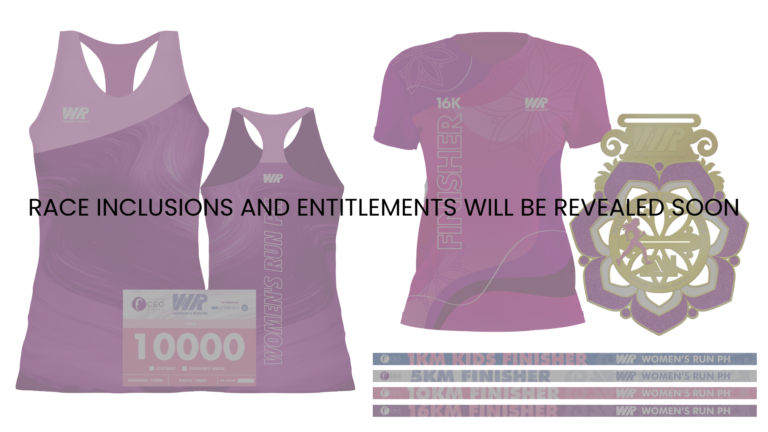 Women's Run PH – Motivate. Inspire. Empower.