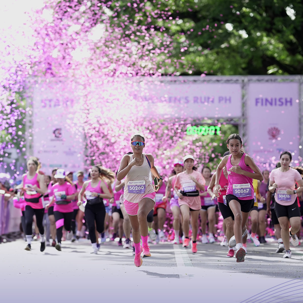 Results – Women's Run PH